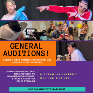 General 2024 Sketch Comedy Auditions, The Folding Chairs Comedy Troupe ...