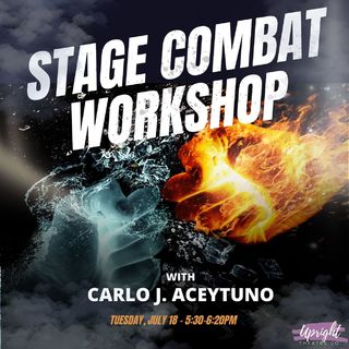 Stage Combat Workshop, Upright Theatre Co. :: Break Legs Agent - Learning