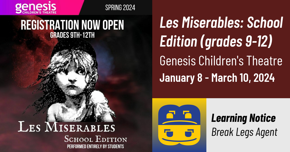 Les Miserables: School Edition (grades 9-12), Genesis Children's ...