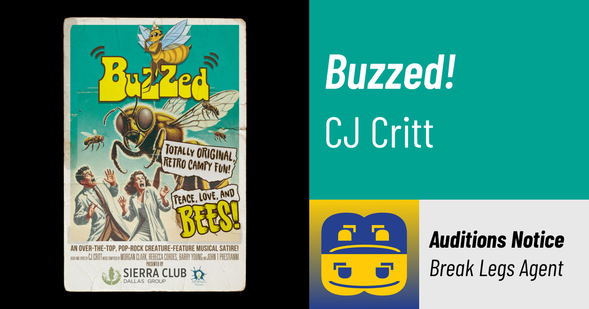 Buzzed!, CJ Critt :: Break Legs Agent - Auditions